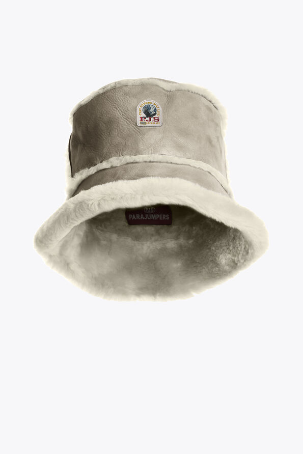 SHEARLING BUCKET HAT
